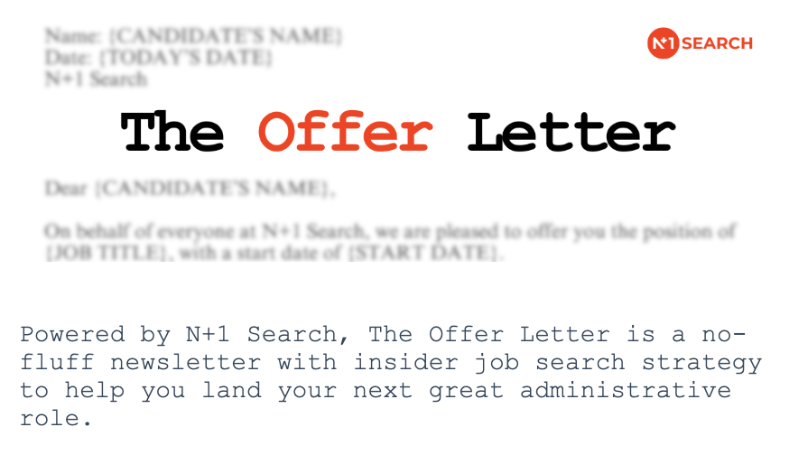 The Offer Letter Sign Up